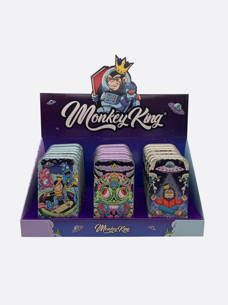 Monkey King Tin Metal Box (Space Edition) (18pcs/display)