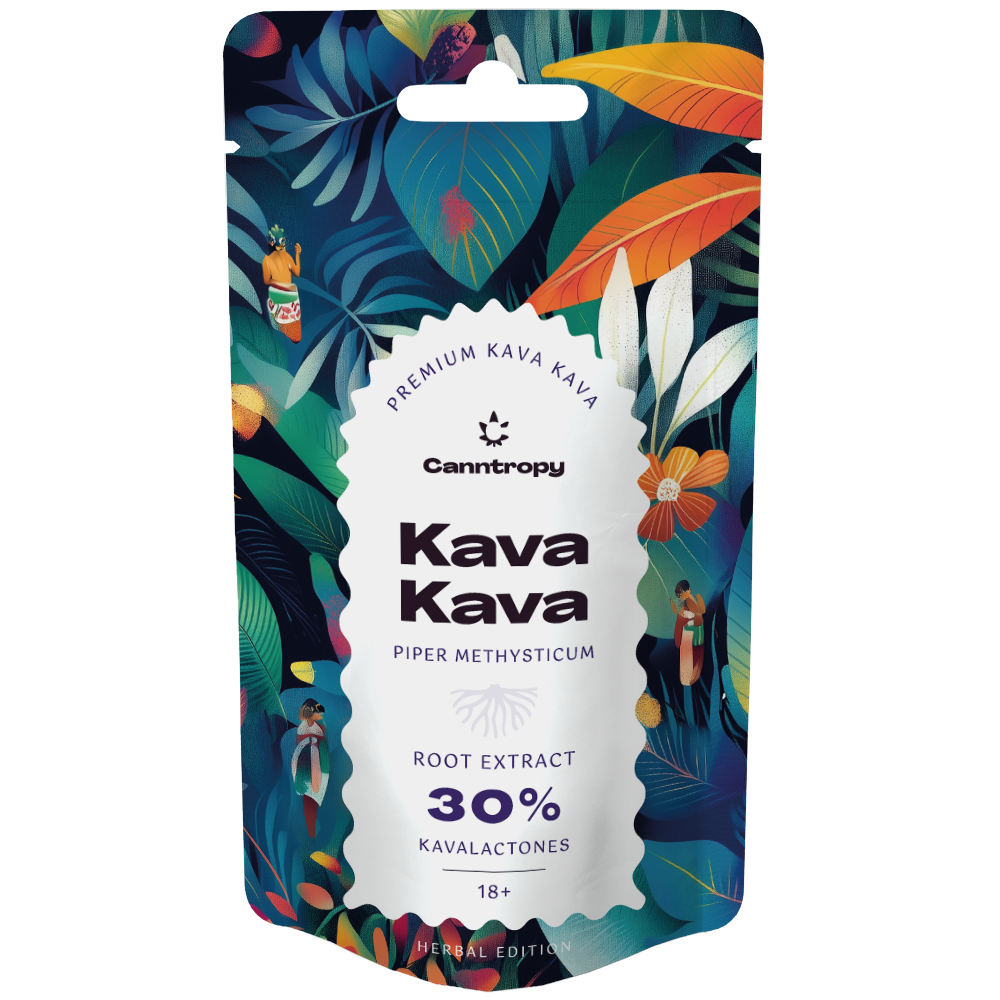 Canntropy Kava Kava (Piper methysticum) Root Extract 30% Kavalactones ...