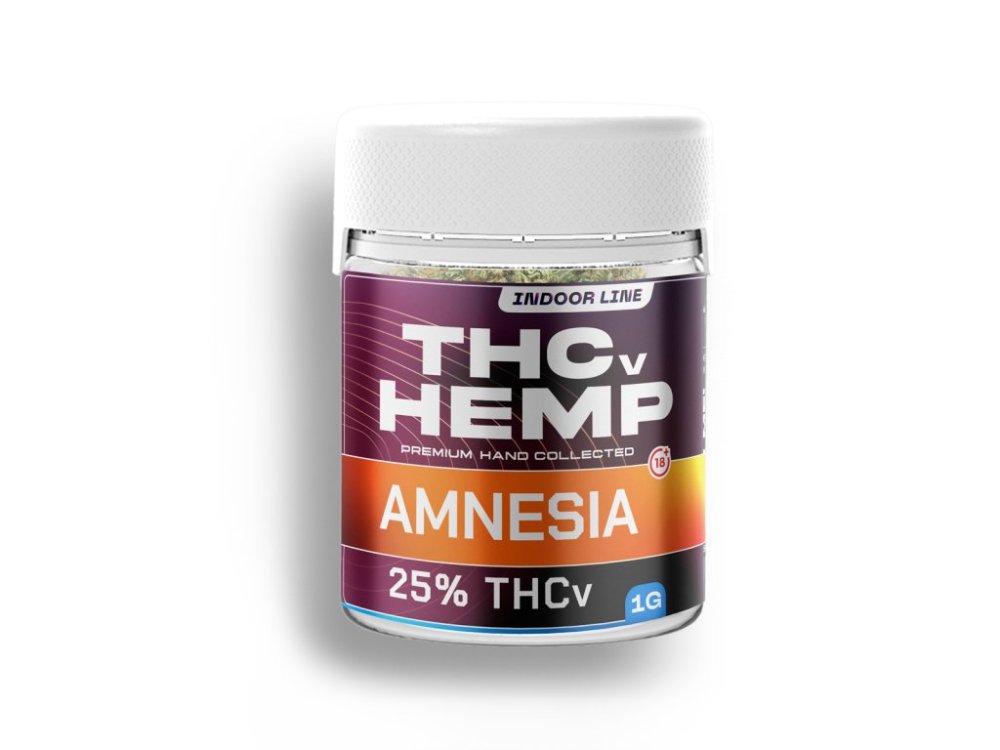 Czech CBD Kwiaty THCV Amnesia, 25% THCV, 1 - 1000 g