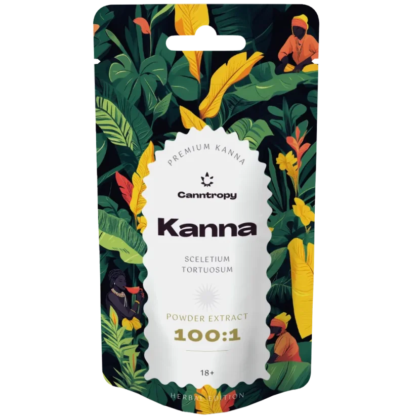 Canntropy Kanna (Sceletium Tortuosum) Pulver Extrakt 100x, 5g - 100g
