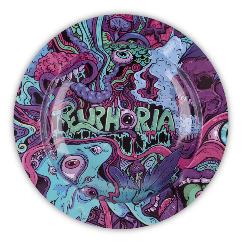 Euphoria Premium Metal Ashtrays, BOX/24 pcs