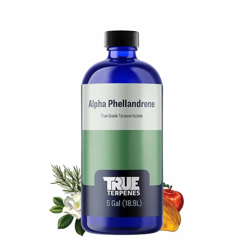 True Terpenes Terpenové izoláty Alpha Phellandrene (5 ml - 960 ml)