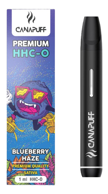 CanaPuff Blueberry Haze 96% HHC-O - Jednorazowy, 1 ml CanaPuff Blueberry Haze 96% HHC-O - Jednorazowy, 1 ml