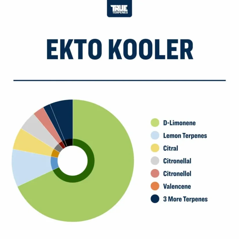 True Terpenes Ekto Kooler con infusión de sabor (5 ml - 960 ml)