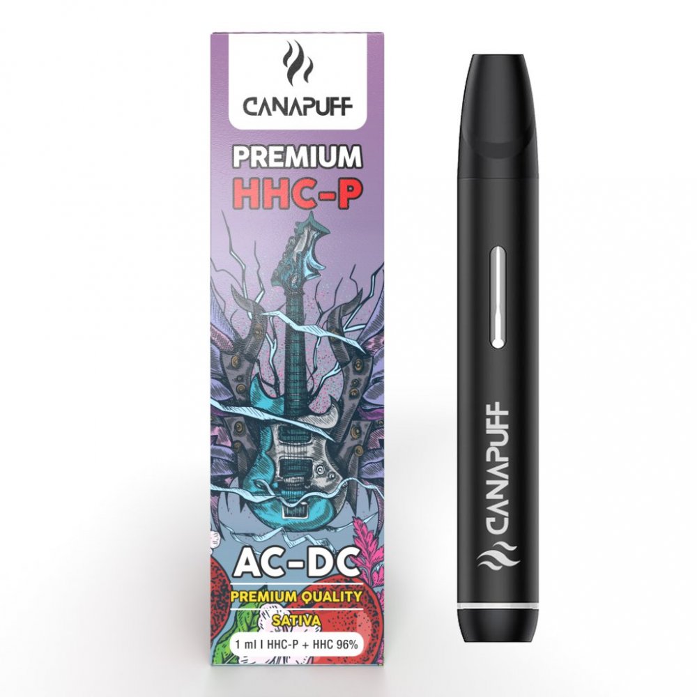 CanaPuff AC-DC 96 % HHC-P - Disposable vape pen, 1 ml