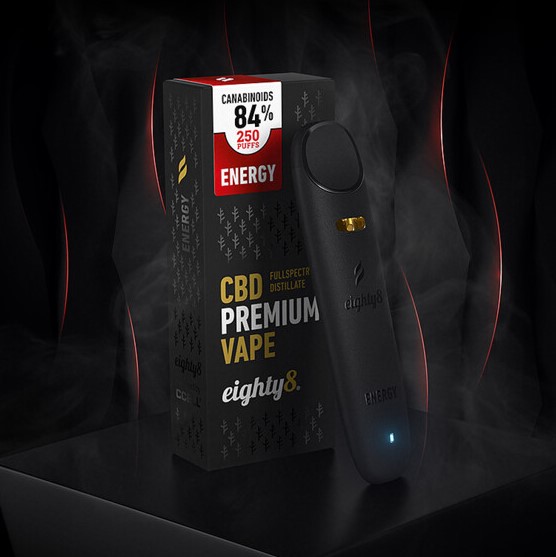 Eighty8 CBD Vape Energy, 84 % CBD