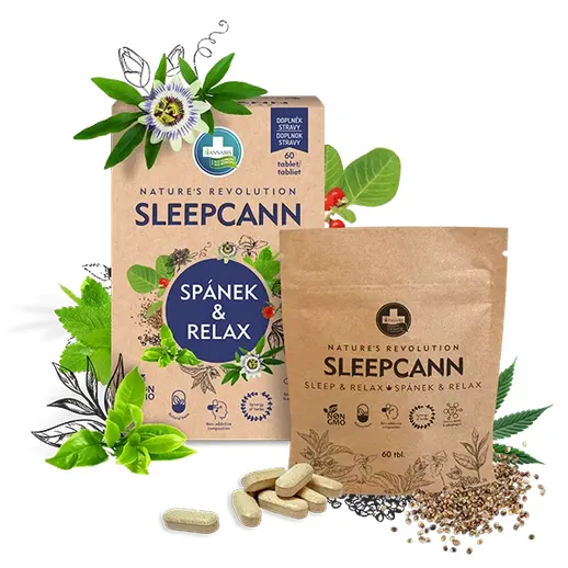 Annabis SLEEP & RELAX Natural tablets, 60 pcs